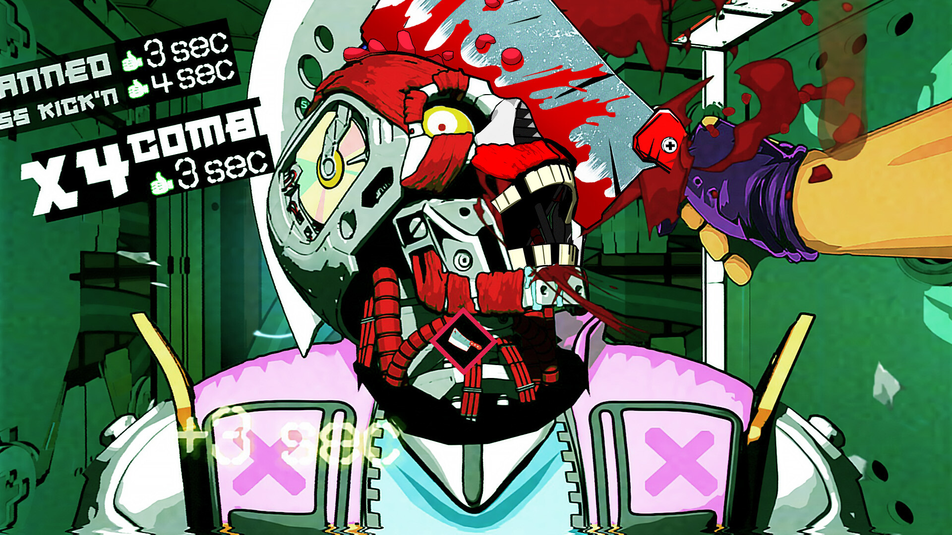El shooter retro Mullet Mad Jack al estilo Cyberpunk e anime de los ...