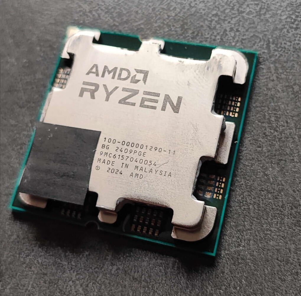 Primer Foto de un procesador AMD Ryzen 9000 con arquitectura Zen 5