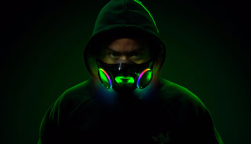 Razer recibió una multa de 1 millón de dólares por su barbijo con RGB