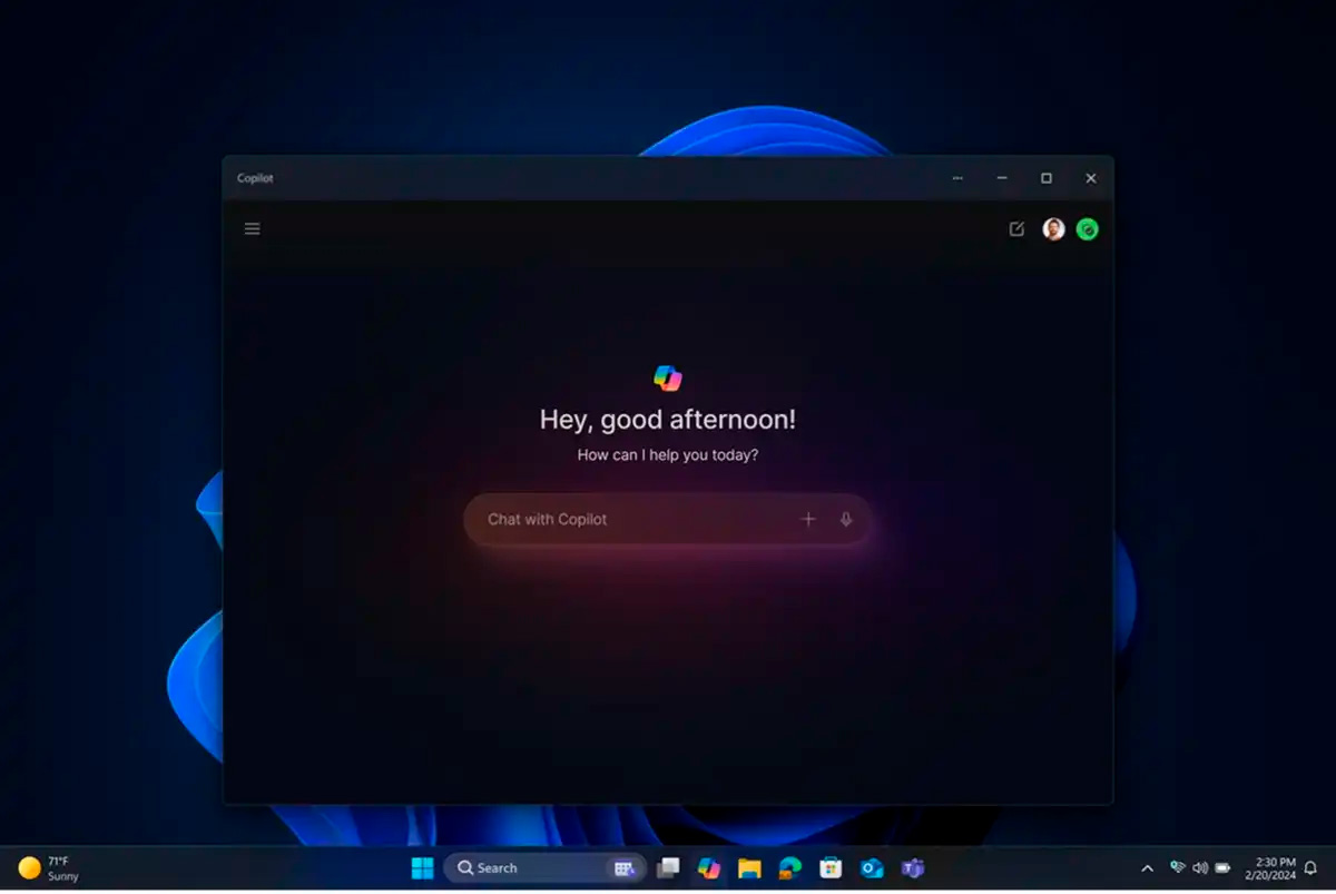 El asistente de IA Copilot ahora se transforma en una aplicación ...