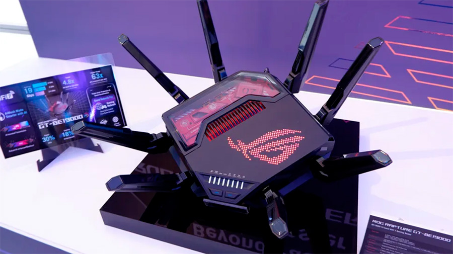 ASUS presenta su nuevo router gamer ROG Rapture GT-BE19000 con Wi-Fi 7 ...