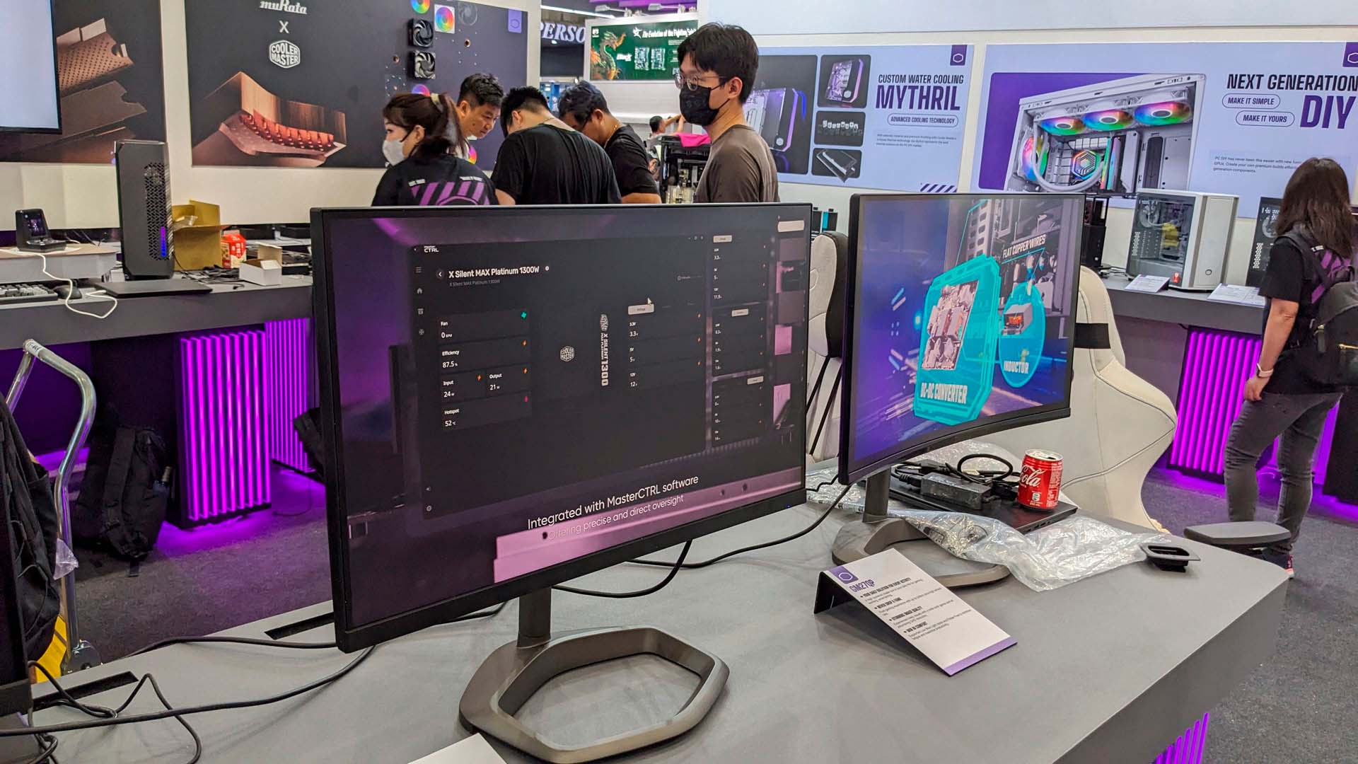 Cooler Master presenta su monitor curvo de 57 pulgadas con tecnología ...