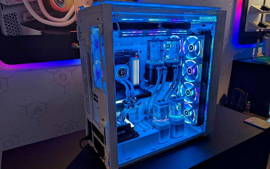 Corsair presenta dos nuevos gabinetes, el enorme 9000D y el 3500 X ...