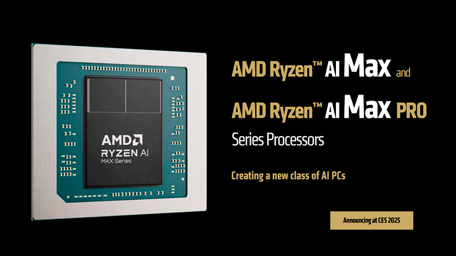 AMD presenta los procesadores Ryzen AI Max, con gráficos integrados más ...