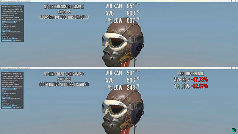 NVIDIA presenta RTX Neural Texture Compression, que disminuye el ...