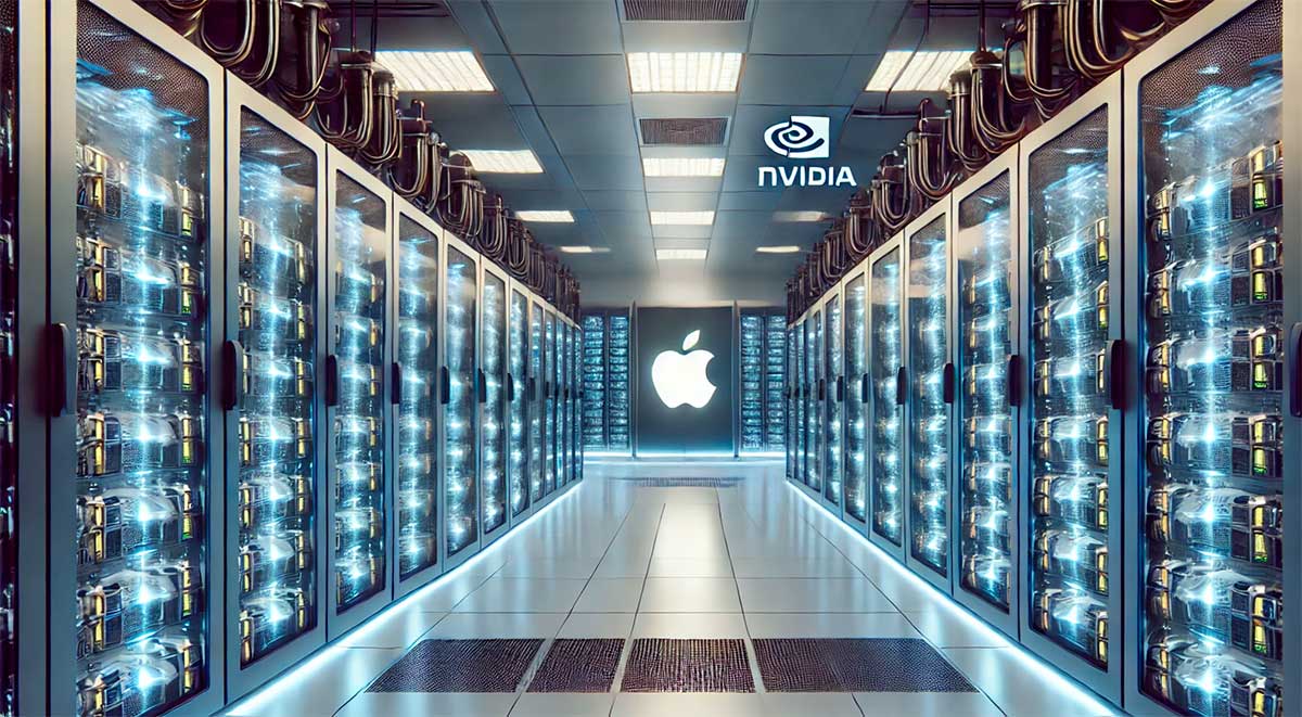Apple invierte 1.000 millones de dólares en servidores de IA de NVIDIA ...