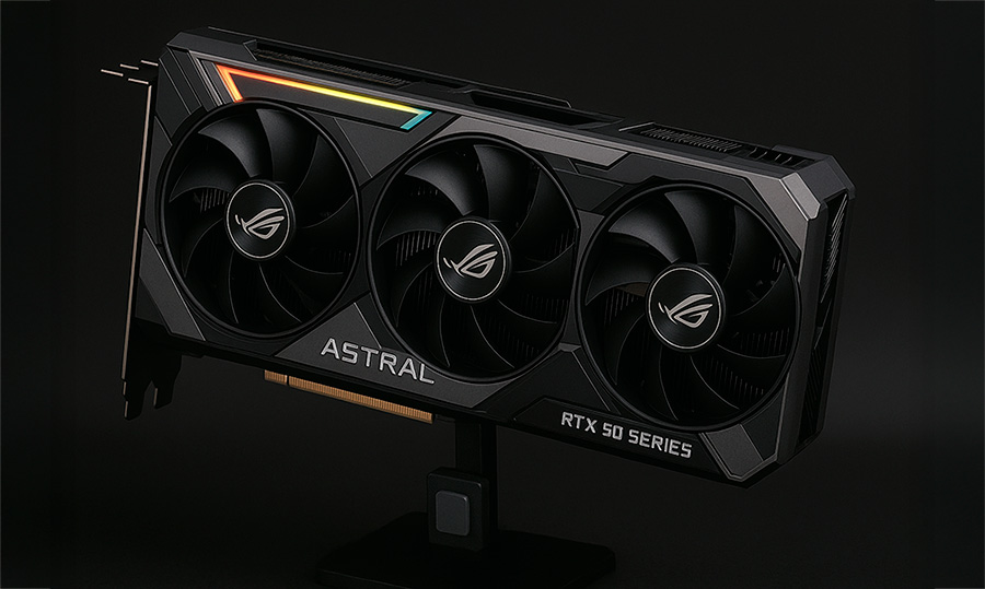 ASUS protege sus RTX 50 con sensor de inclinación