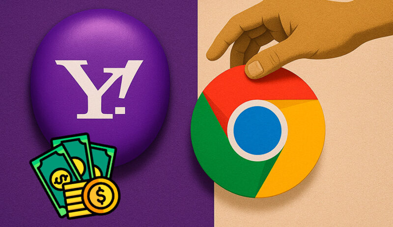 Yahoo quiere comprar Chrome en caso de que Google lo venda