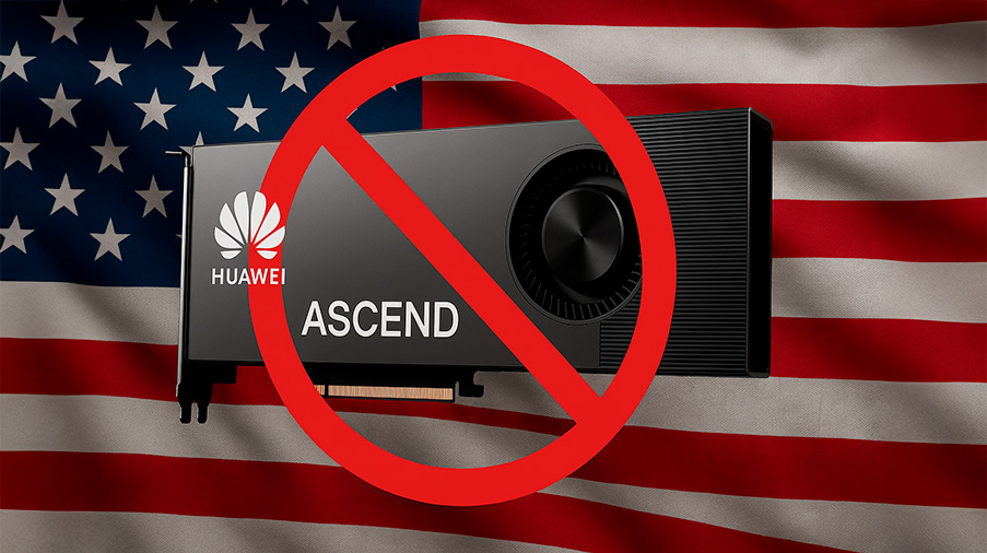 EE.UU. prohíbe usar GPUs Huawei para inteligencia artificial
