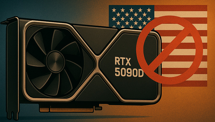 Estados Unidos prohíbe exportar la RTX 5090D a China
