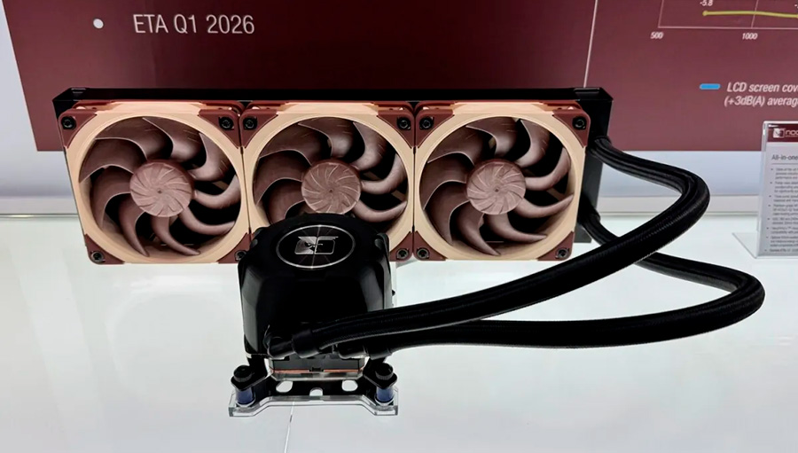 Noctua lanza su primer AIO en Computex 2025