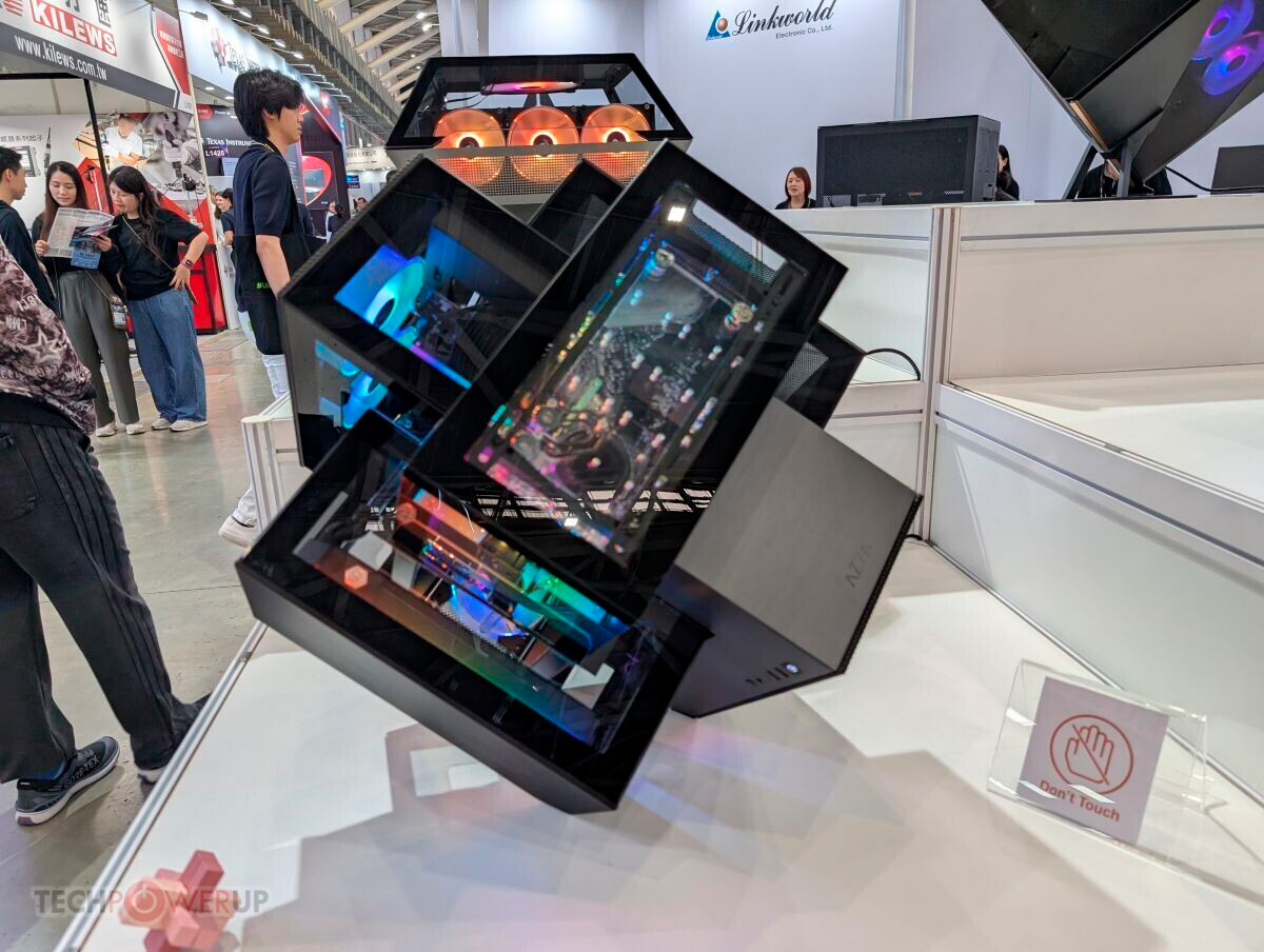 Azza muestra un gabinete futurista en Computex 2025