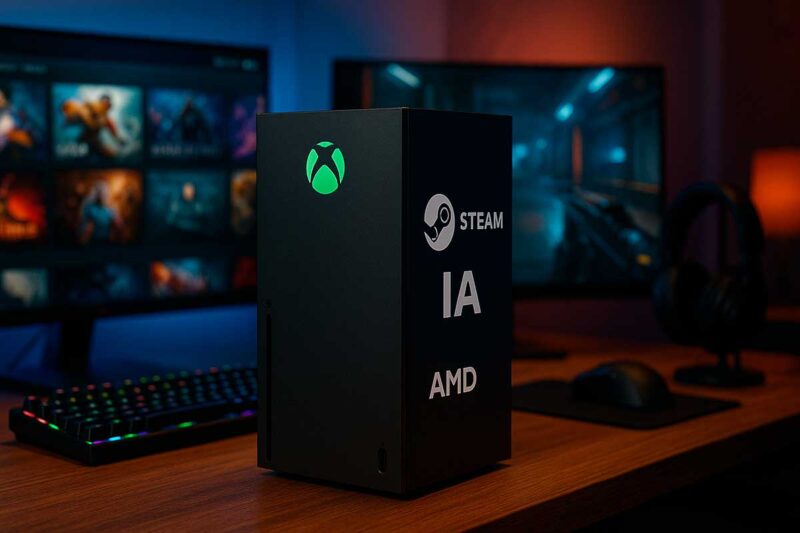 Xbox será una PC con IA, Steam y hardware AMD