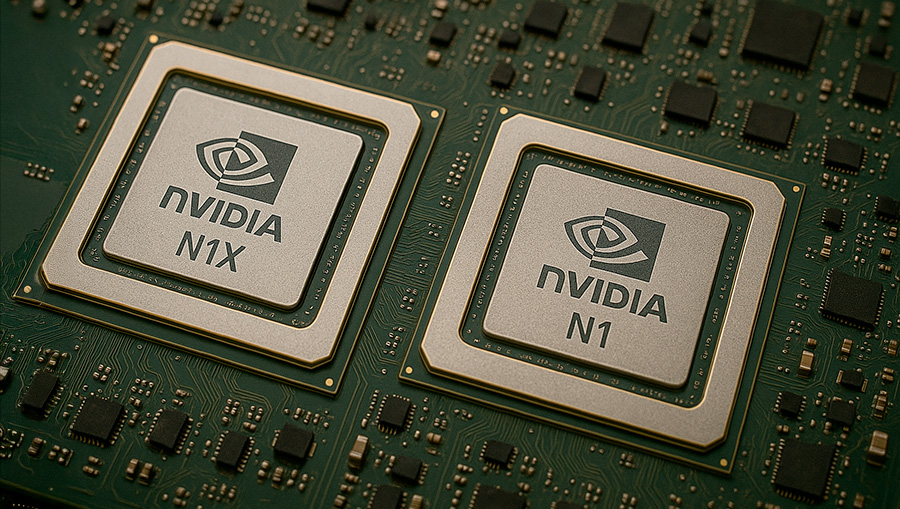 NVIDIA retrasa sus procesadores N1X y N1 hasta 2026
