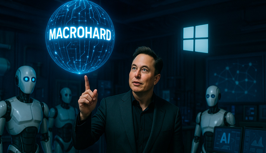 Elon Musk lanza Macrohard para competir con Microsoft