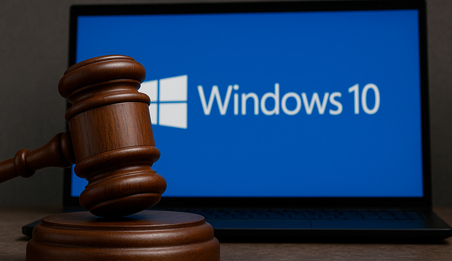 Microsoft enfrenta demanda por fin de soporte de Windows 10