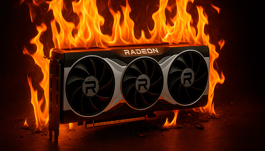 Primer caso de conector quemado en una AMD RX 9070 XT