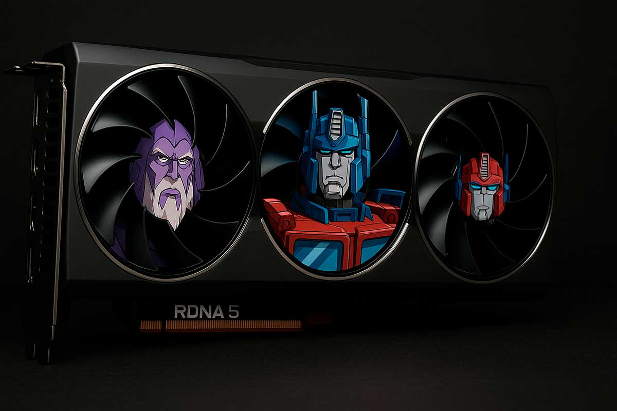 AMD RDNA 5, Alpha Trion, Ultra Magnus y Orion Pax