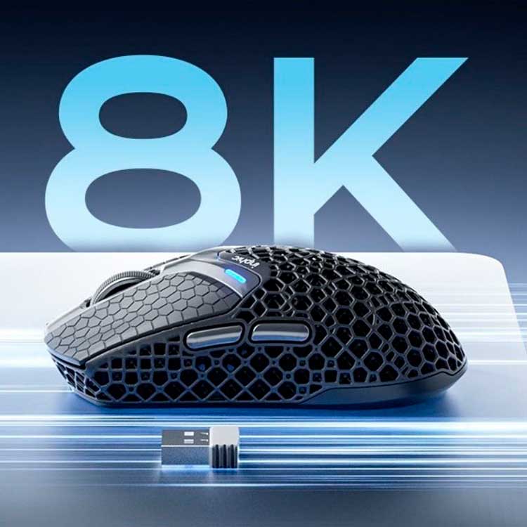 Inphic presentó el mouse gamer IN103D con cuerpo impreso en 3D