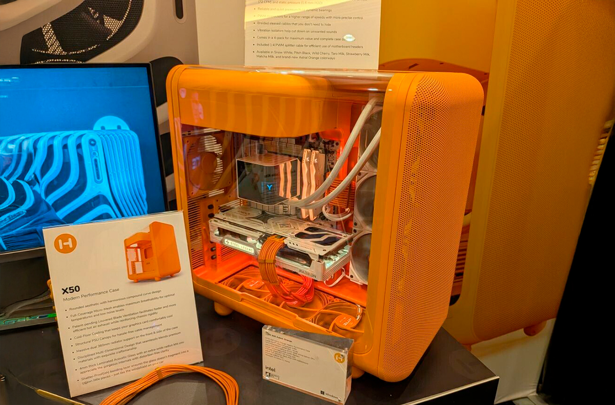 HYTE sorprende en el CES 2026 con el gabinete Z90 y un fuerte giro ...