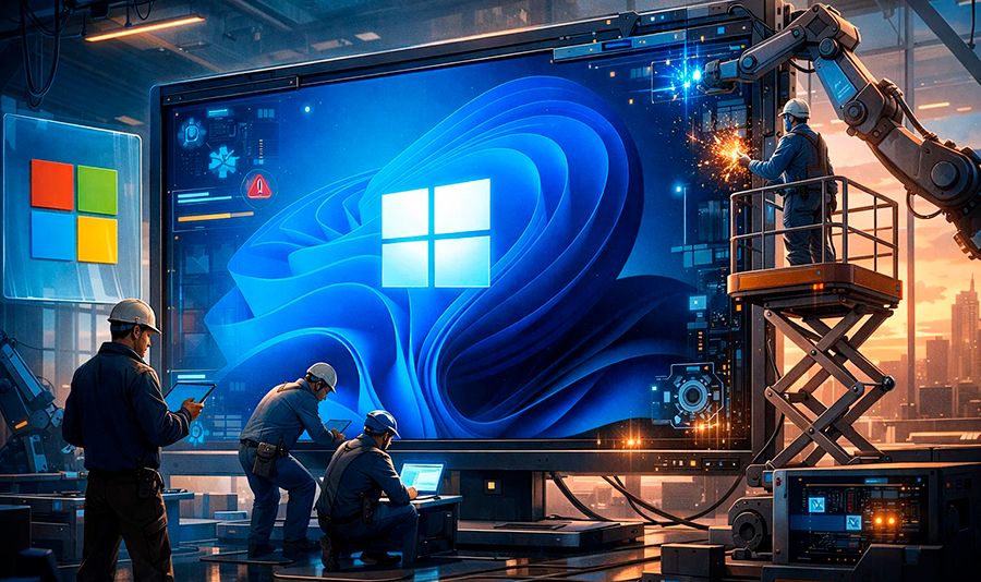 Microsoft promete mejorar Windows 11 y corregir sus fallas en 2026