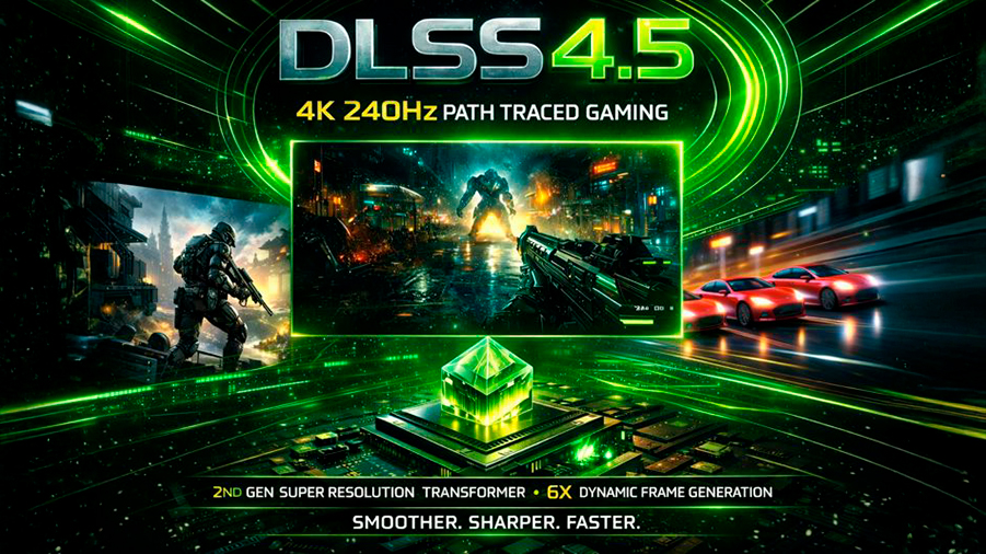 NVIDIA prepara DLSS 4.5 con Super Resolution mejorado y Frame Generation 6x