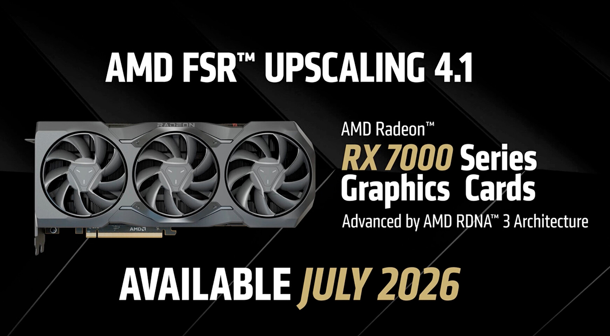 AMD confirma la llegada de FSR 4.1 a las Radeon RX 7000 y RX 6000