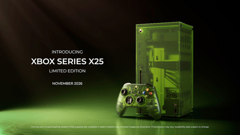 Microsoft presenta la Xbox Series X25 Limited Edition por los 25 años ...